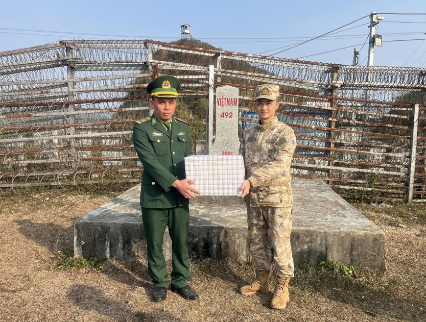 Tet greetings extended to Chinese border management force