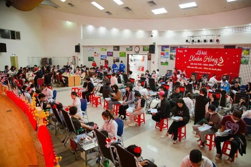 Xuan Hong blood donation festival 2025 aims to collect 8,000 units