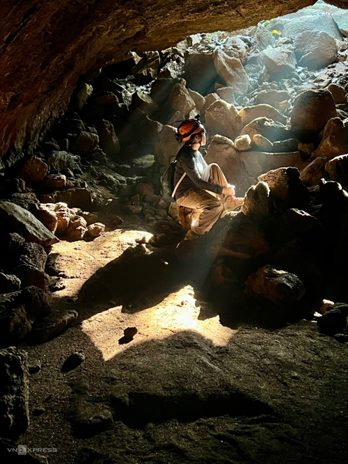 volcanic cavern