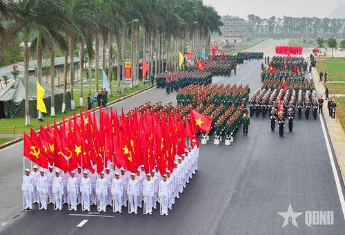 Forces rehearse parade in celebration of 50th anniversary of South ...