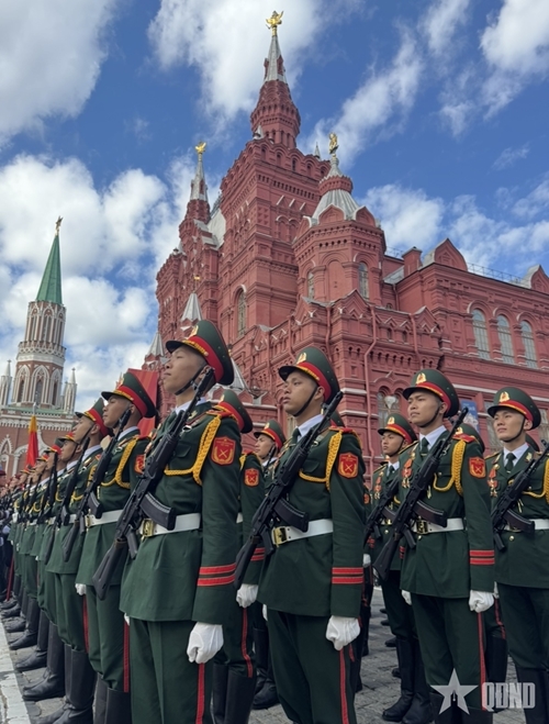 red square parade