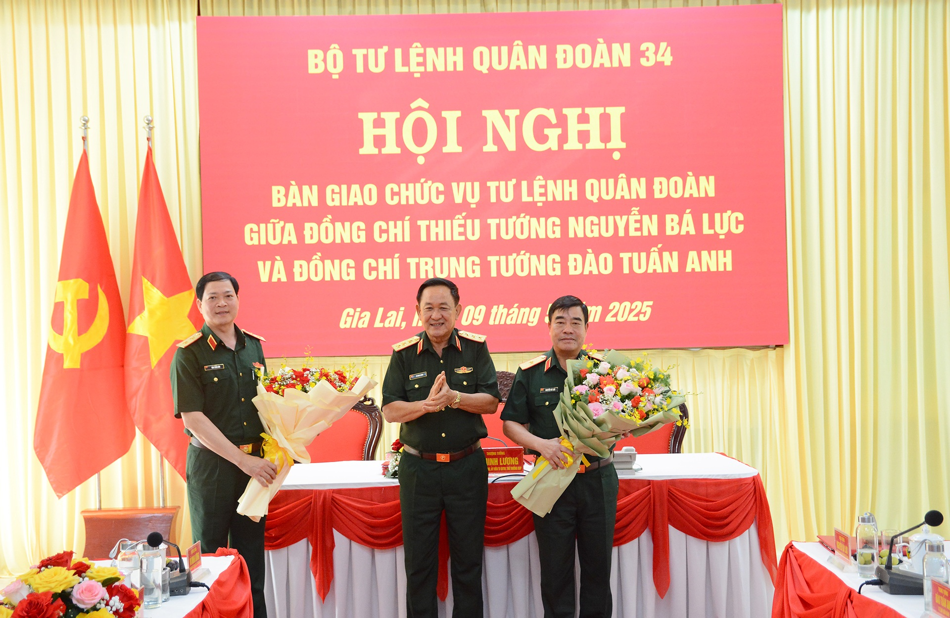 Duty handover ceremony held for former and new Army Corps 34’s commanders