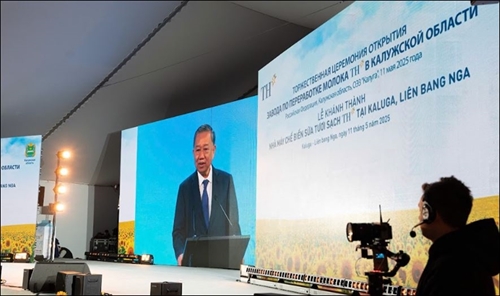 TH Group inaugurates fresh milk processing plant in Russia
