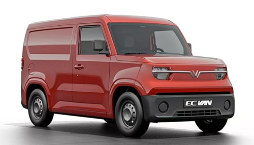 VinFast officially unveils new compact electric cargo van