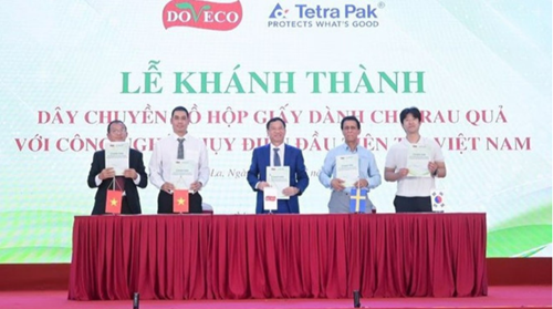 Vietnam inaugurates first paper-based food packaging line