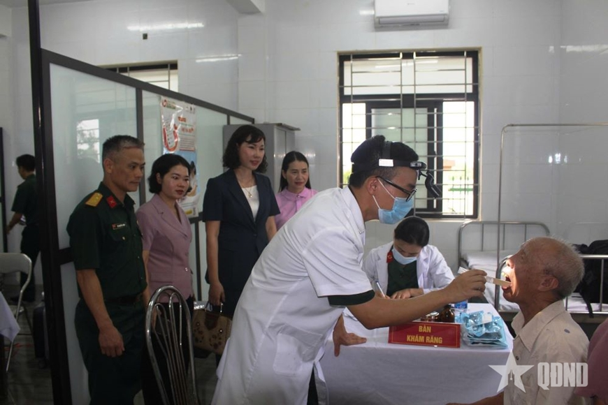 Central Military Hospital 108 takes care of national contributors’ health