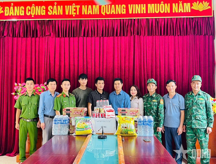 Essential supplies provided for Lao border protection unit isolated by ...