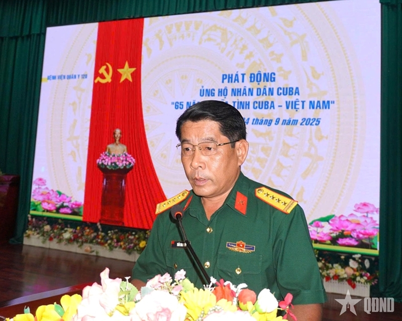 Military Hospital 120 launches “65 Years of Cuba - Vietnam Solidarity ...