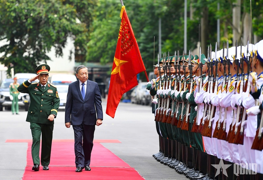 Party chief attends 11th Whole Military Determined-to-Win Emulation ...