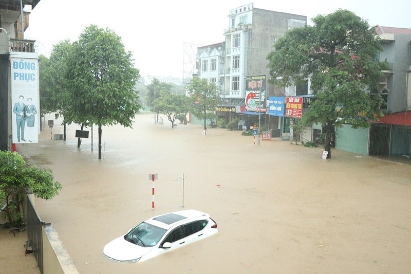 Thai Nguyen province issues emergency flood alert