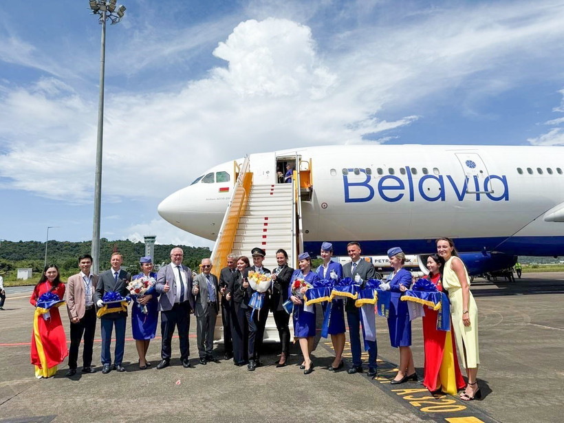 Belavia Belarusian Airlines launches first direct flight from Belarus ...