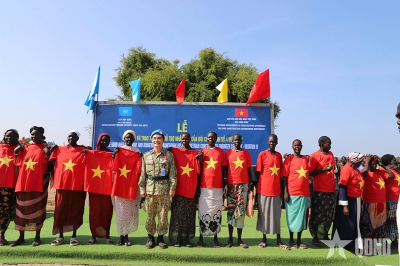 Vietnam’s engineering troops revive lifeline bridge in Abyei