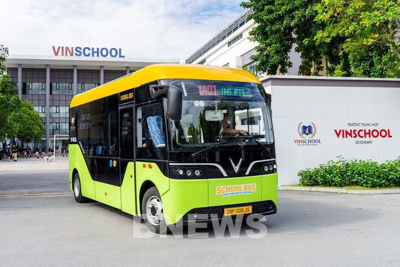 Vietnam launches first all-electric school bus service
