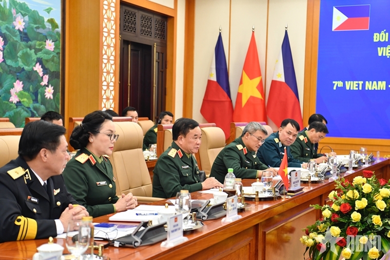 Seventh Vietnam - Philippines Defense Policy Dialogue takes place in Hanoi