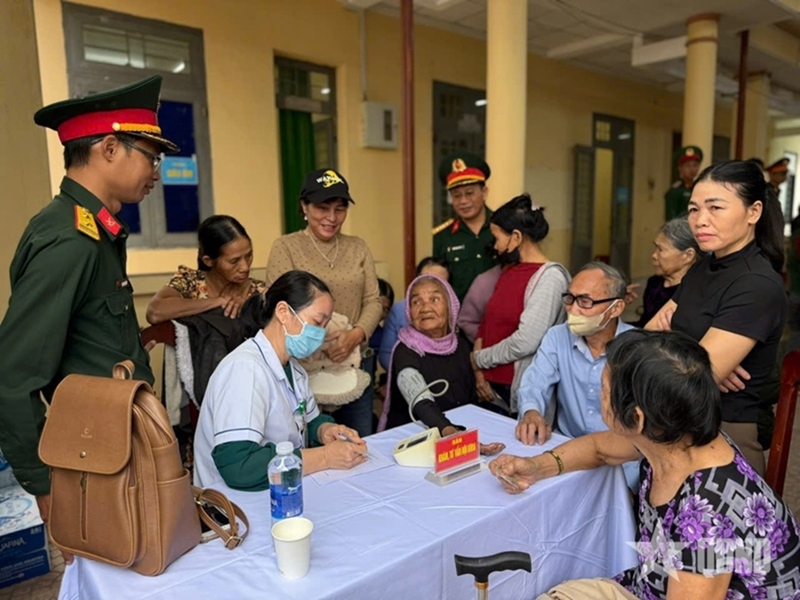Military–civilian ties strengthened in Van Tuong