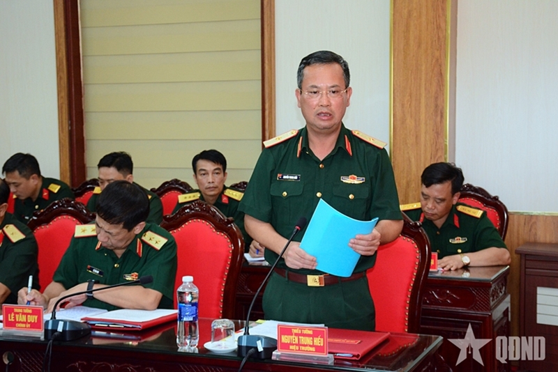 Defense leader inspects Army Officer Candidate School No.1