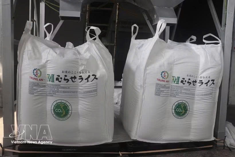 70,000 tons of rice granted “Low-emission Green Vietnamese Rice” label