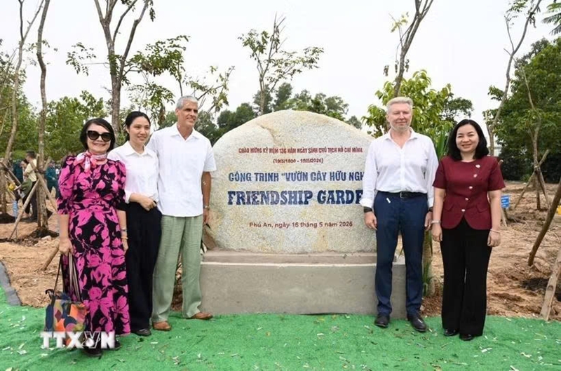 Friendship tree campaign promotes green growth, international solidarity