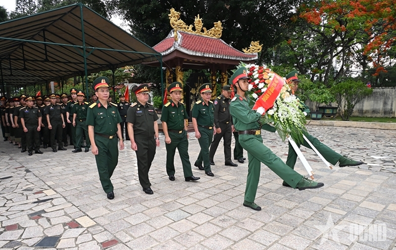 Warm sentiment among young officers of Vietnam, Laos, and Cambodia