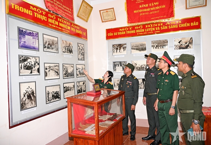 Warm sentiment among young officers of Vietnam, Laos, and Cambodia