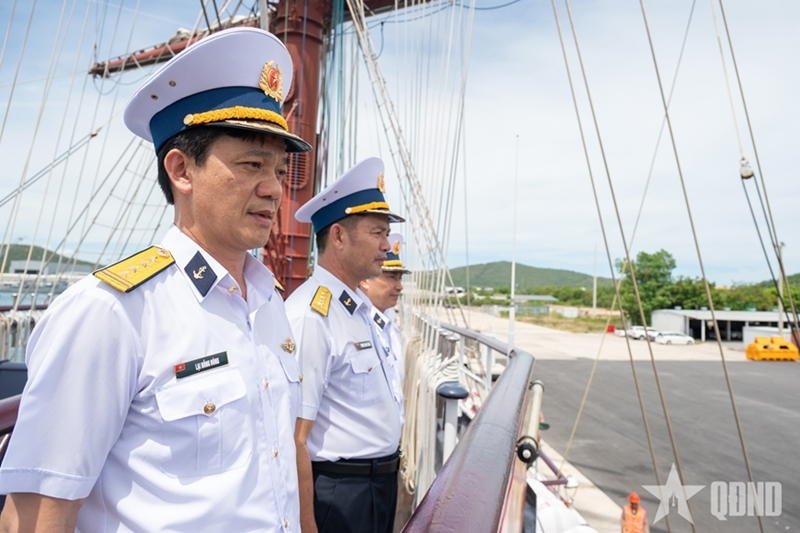 Sailing Ship 286-Le Quy Don successfully concludes visit and exchange ...