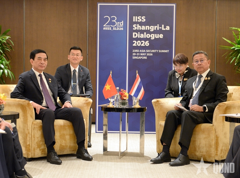 Vietnam promotes defense partnerships during Shangri-La Dialogue