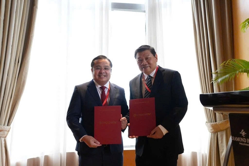 Vinachem strikes strategic cooperation deals with Philippine partners