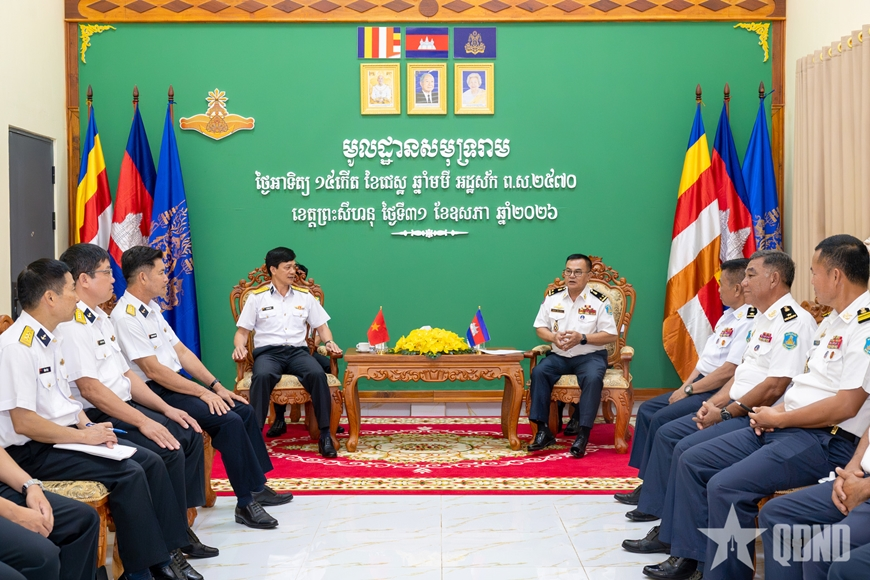 Vietnam, Cambodia Promote Naval Cooperation