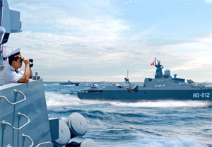 New TV series features navy soldiers on HCM City Television