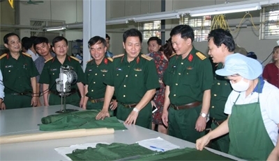 New factory to boost military garment production