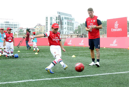 New JMG football academy opens in HCM City