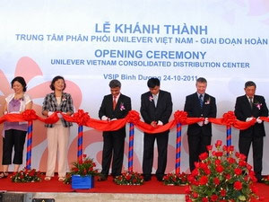 Unilever launches its most advanced distribution center in Vietnam